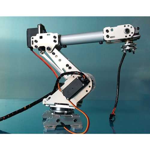 6DOF Mechanical Robot Arm Claw With Servos For Robotics DIY Kit ...